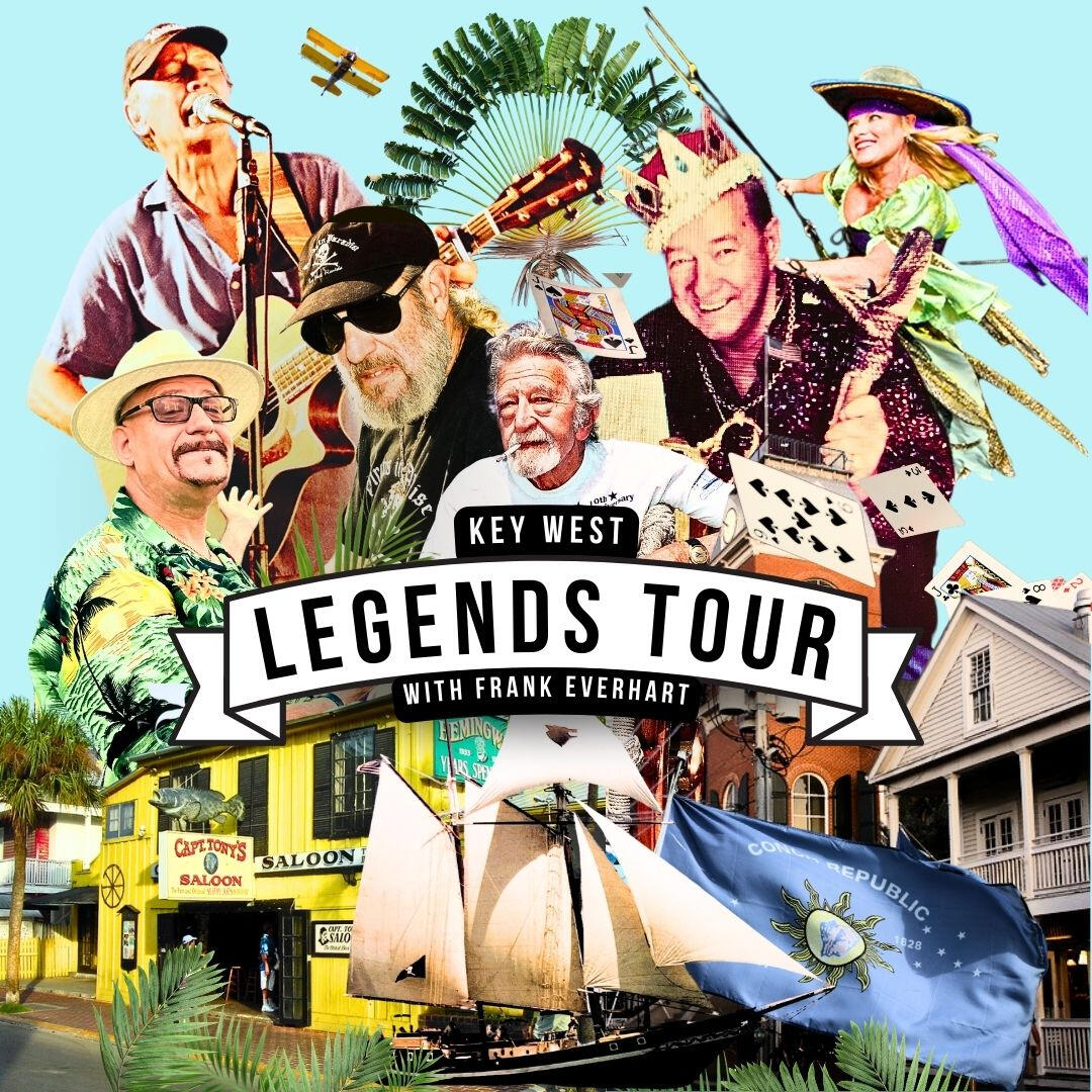 The Legends of Key West LIVE Walking Tour 2025!